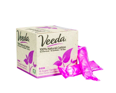 Natural 100% Cotton Feminine Care Products | Veeda